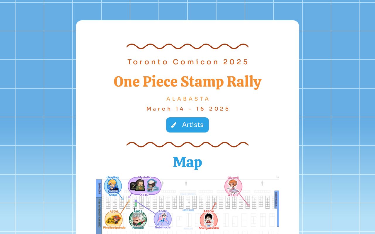One Piece Stamp Rally